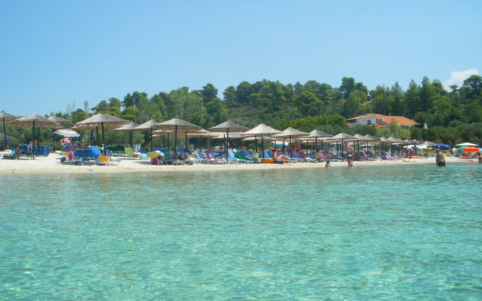Kalogria Beach, Hotel Akti Liakada hotels Gerakini rooms Halkidiki beach